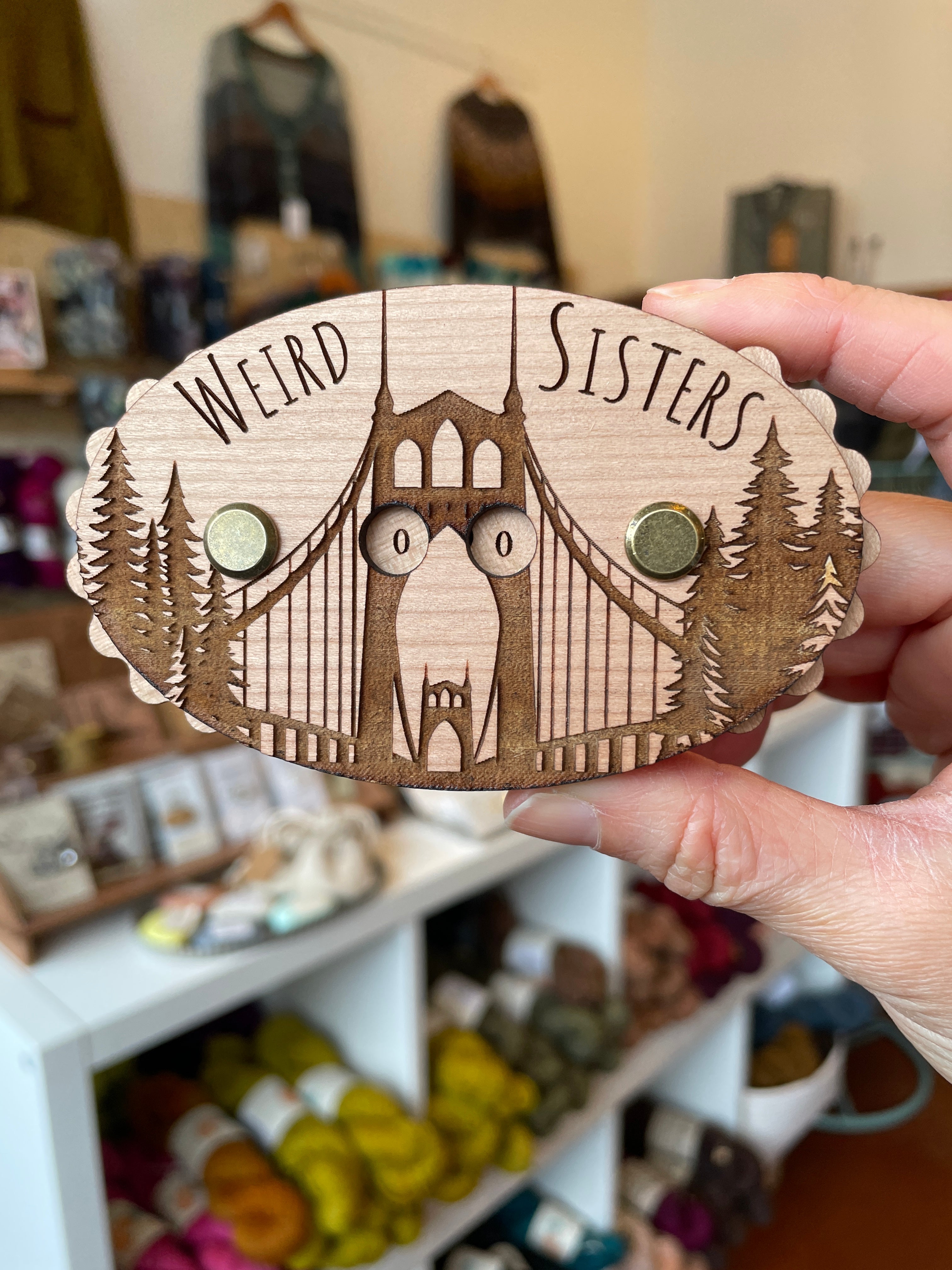 Weird Sisters Row Counter – Two Rivers & Weird Sisters