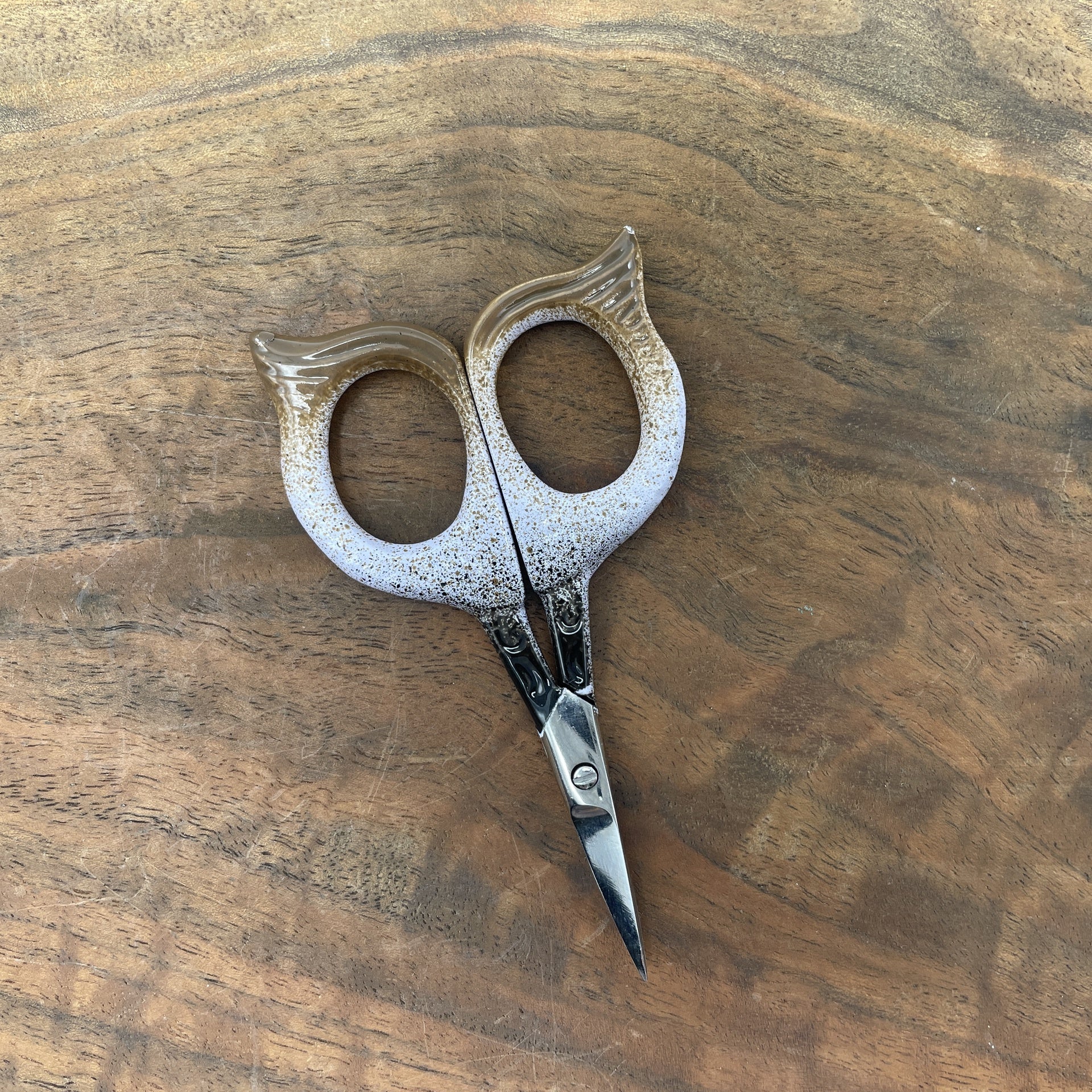 Stainless Embroidery Scissors Owl Eyes – Two Rivers & Weird Sisters